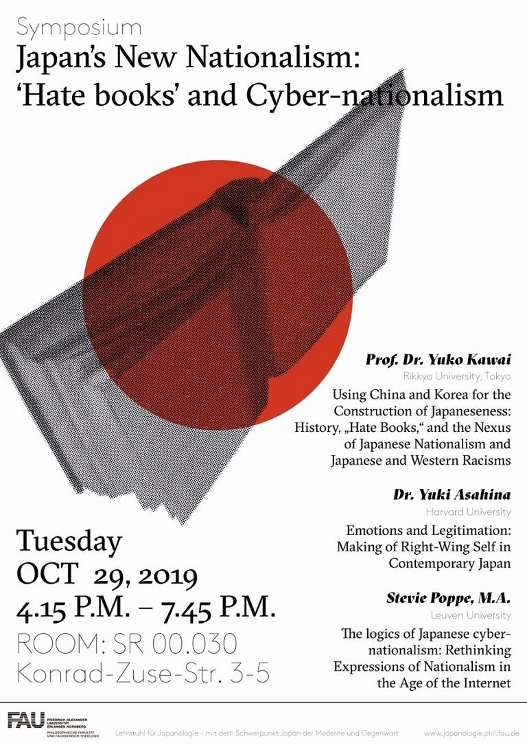 Symposium „Japan´s New Nationalism: ‚Hate books‘ and Cyber-nationalism ...